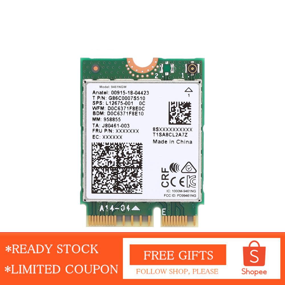 Alwaysonline Ashata Wifi การ์ดเครือข่ายไร้สายสําหรับ Intel 9461ngw M.2 ...