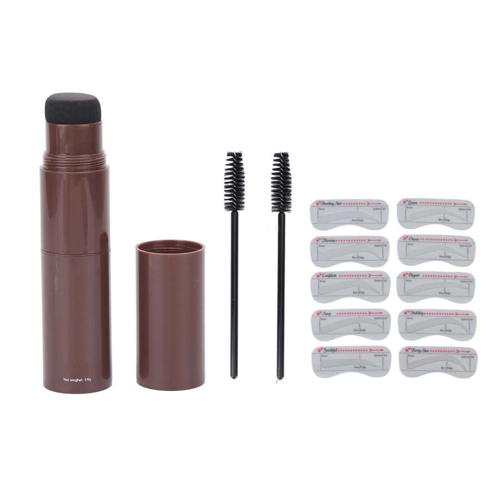 Brow Stamp Kit Professional Waterproof Shaping Safe Eyebrow Stamp ...