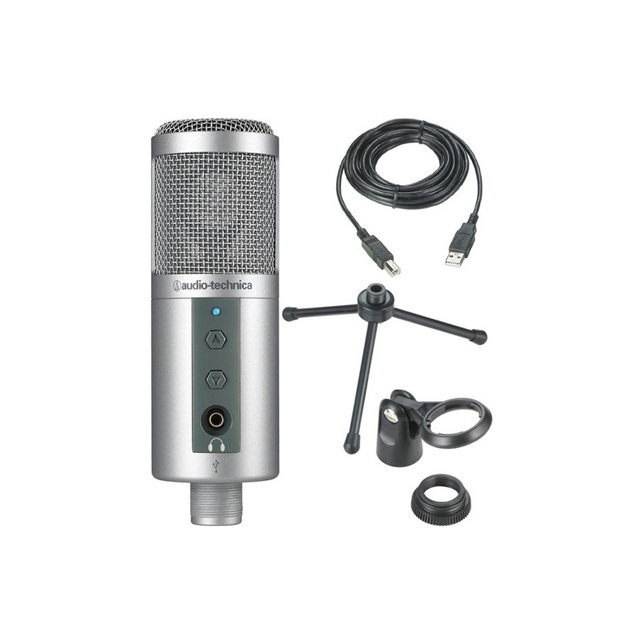 Audio Technica ไมโครโฟนอัดเสียง รุ่น ATR2500 Cardioid Condenser USB ...