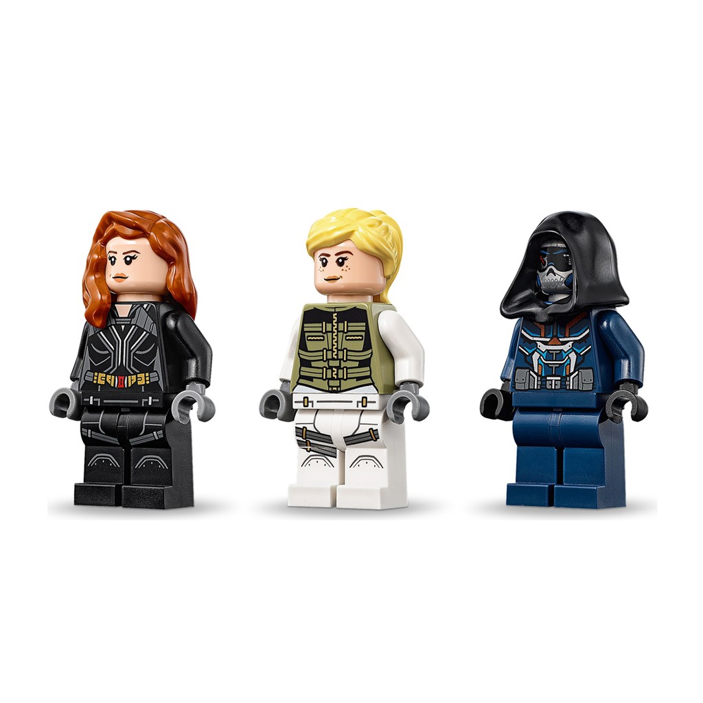76162 LEGO Marvel Super Heroes Black Widows Helicopter Chase (กล่องมี ...