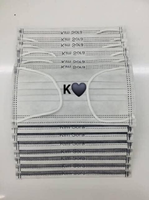 Kim sora คาร์บอน ของแท้ต้องมีปั้มทุกแผ่น (1กล่องมี50ชิ้น ...