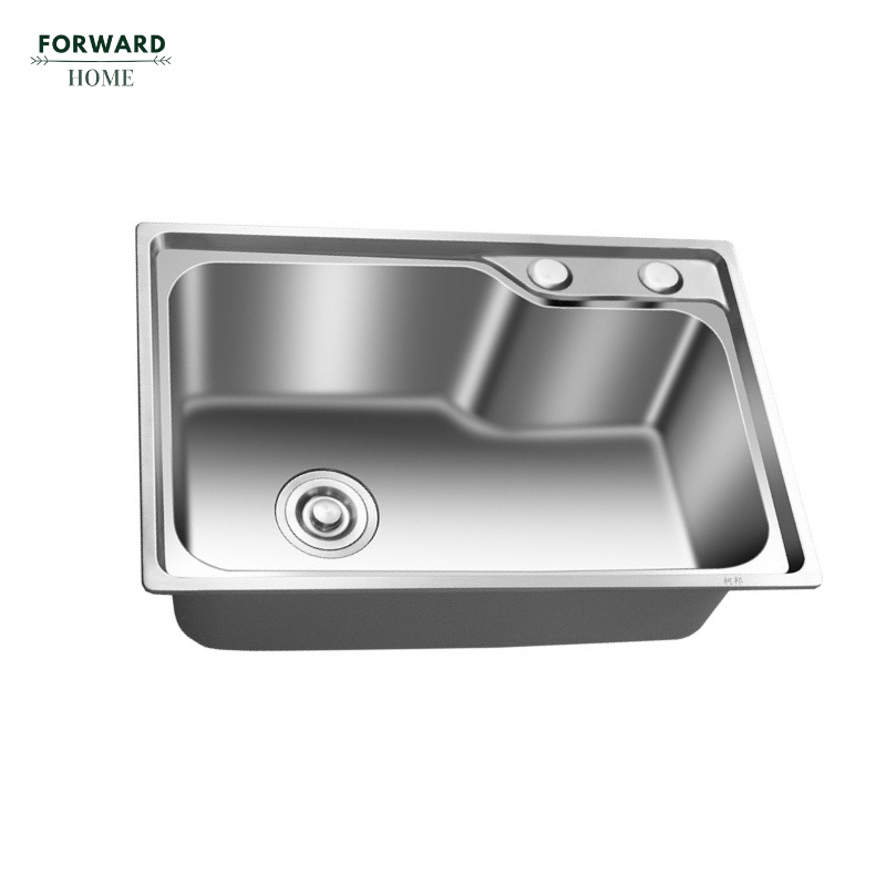 Forward ซิงค์ล้างจาน อ่างล้างจาน 1 หลุม ซิงค์ เกรด 304 ซิงค์สแตนเลส304 Kitchen Sink Stainless ...