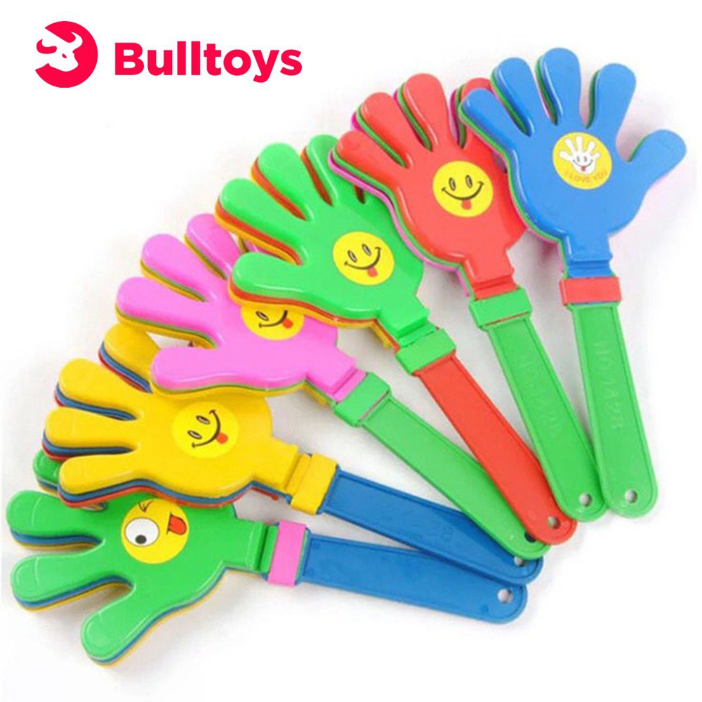 28mc Kids Hand Pat, Smiley Sticker Color Palm Pat Cheering Props ...