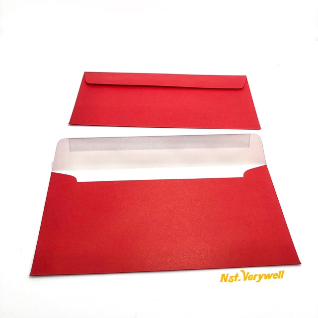 ซองแดง ซองอั่งเปา(50ซอง) ซองใส่การ์ด แต่งงาน ใส่เงิน ยกน้ำชา ตรุษจีน ...