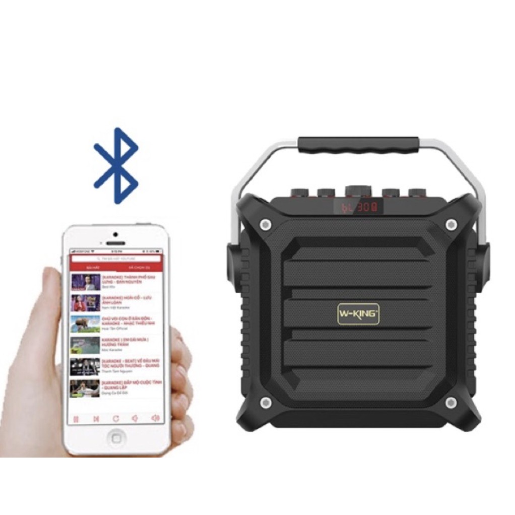 ↂ เหลือ 3240 บ.โค้ด SPNW10️W-King K3H ลำโพงบลูทูธ กำลังขับ100W มีไมค์ ...