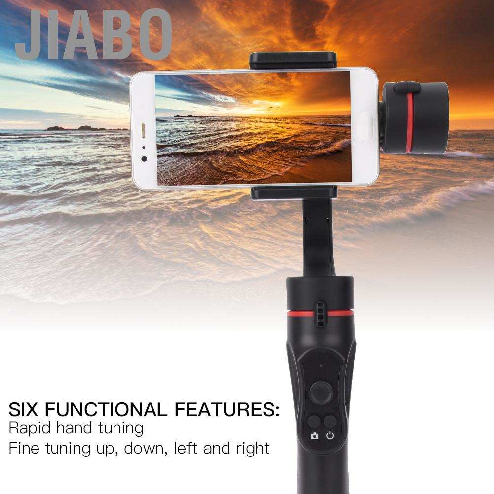 Jiabo H2 Mobile Phone Intelligent Anti-shake Stabilizer Ballhead 3-Axis ...