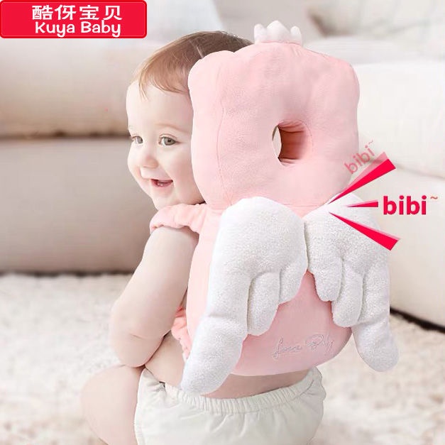 ☊Baby anti-fall head Protective cushion safety protection toddler ...