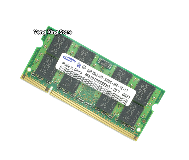 Samsung DDR2 2 x 2GB 4GB Dual channel 800MHz PC26400S DDR 2 2G 4G ...