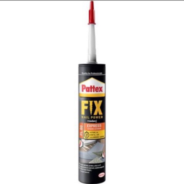 Pattex FIX PL60 Nail Power cExpress) กาวพลังตะปู สูตรแห้งเร็ว | Shopee ...