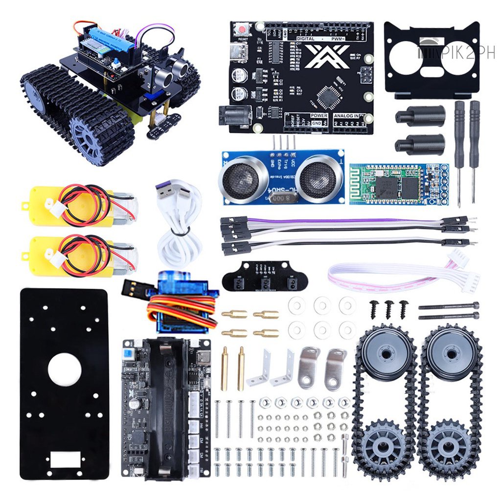 wJhR Smart Crawler Robot DIY Kit Intelligent Programmable Robot Kit with Ultrasonic Obstacle ...