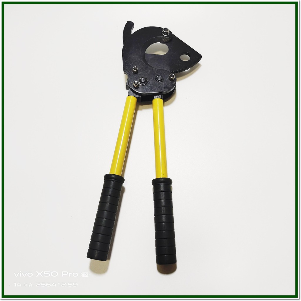 MODELCC-400 RATCHET CABLE CUTTER คีมตัดสายเคเบิ้ลแบบเฟืองล้อ CUTTING ...