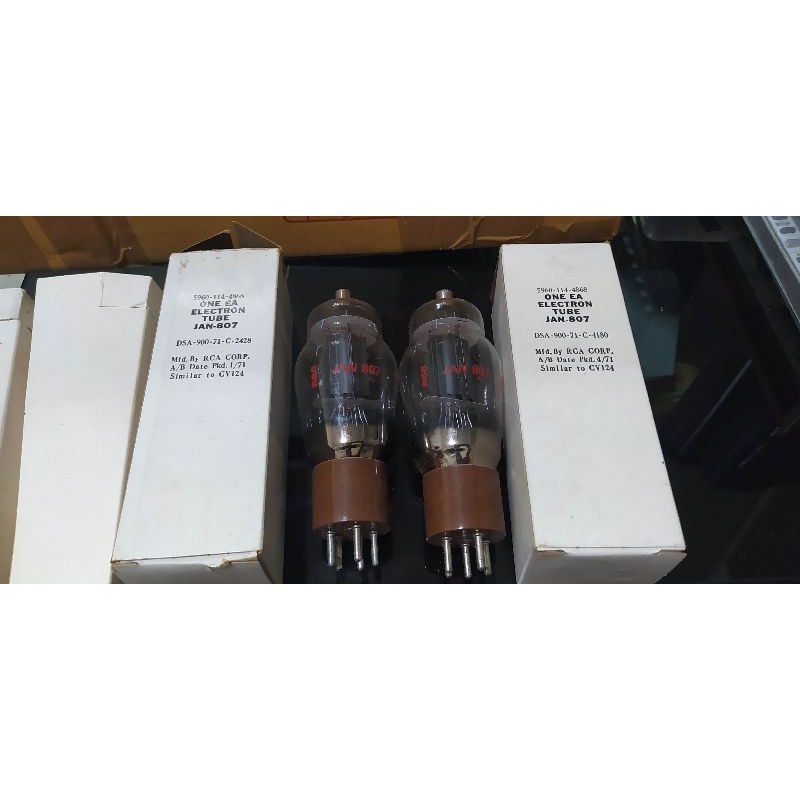 RCA 807 NOS NIB made in USA - anagetg - ThaiPick