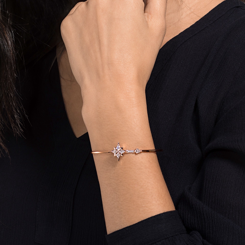 พร้อมส่ง แท Swarovski กำไล SWA SYMBOL สร้อยข้อมือโรแมนติคสตาร์หญิงแสน ...