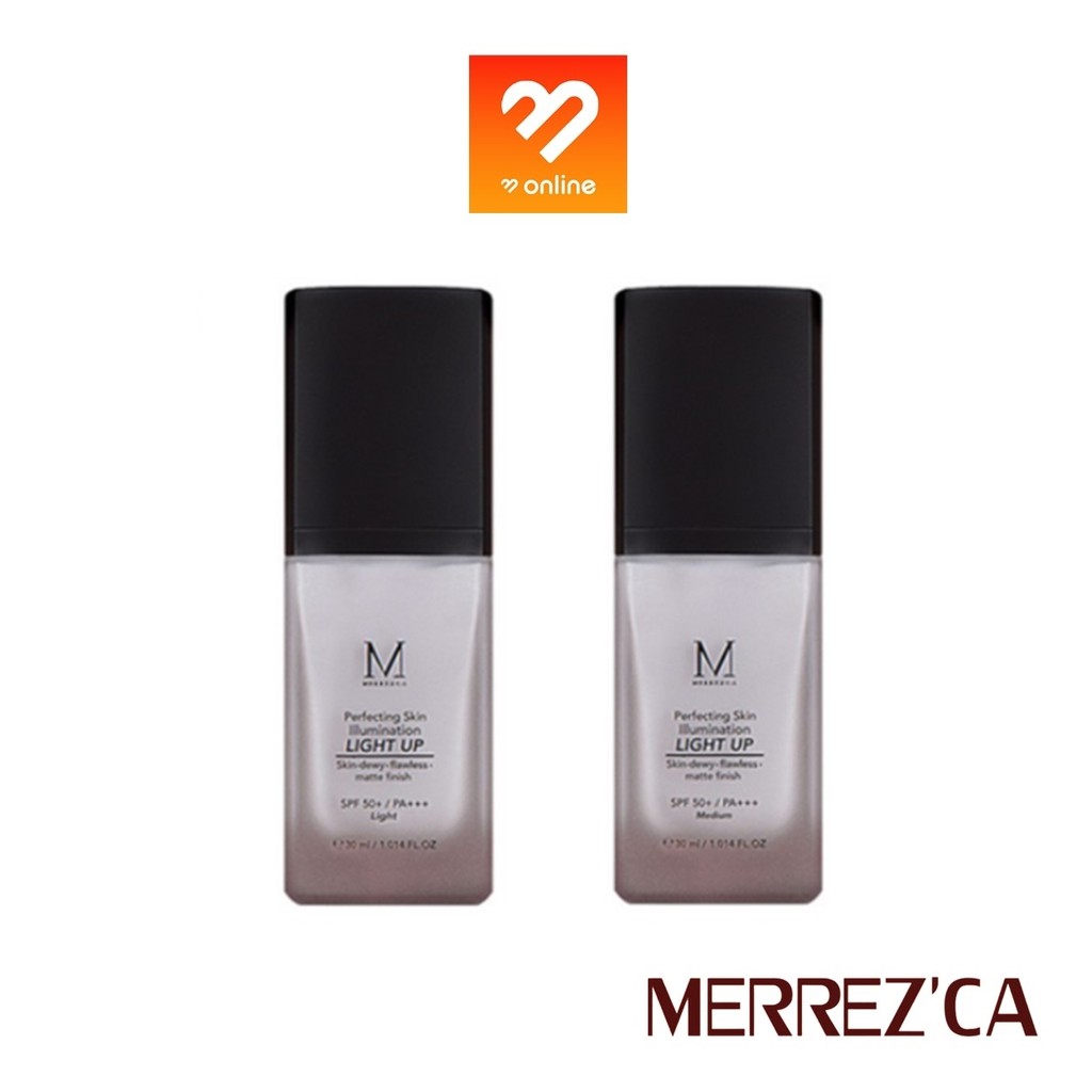 (ของแท้พร้อมส่ง) MERREZCA Perfecting skin illumination light up SPF ...