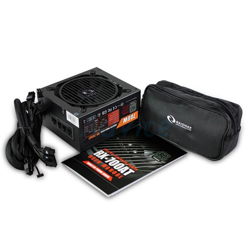 PSU Raidmax RX-530SS-Full-สายถอดได้สายครบ - ravanashop - ThaiPick