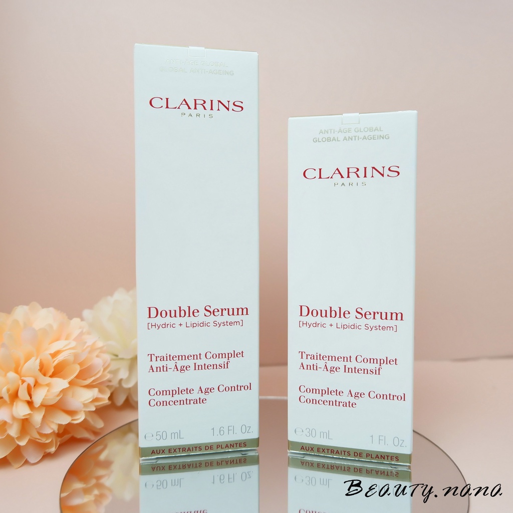 CLARINS Double Serum Complete Age Control Concentrate 30ml 50ml 75ml เคาน์เตอร์ไทย - beauty.nana ...