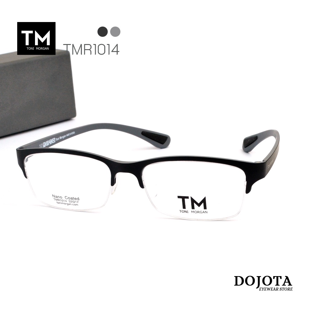 กรอบแว่นครึ่งกรอบ น้ำหนักเบา ยี่ห้อ Toni Morgan รุ่น TMR1014 (Made in ...