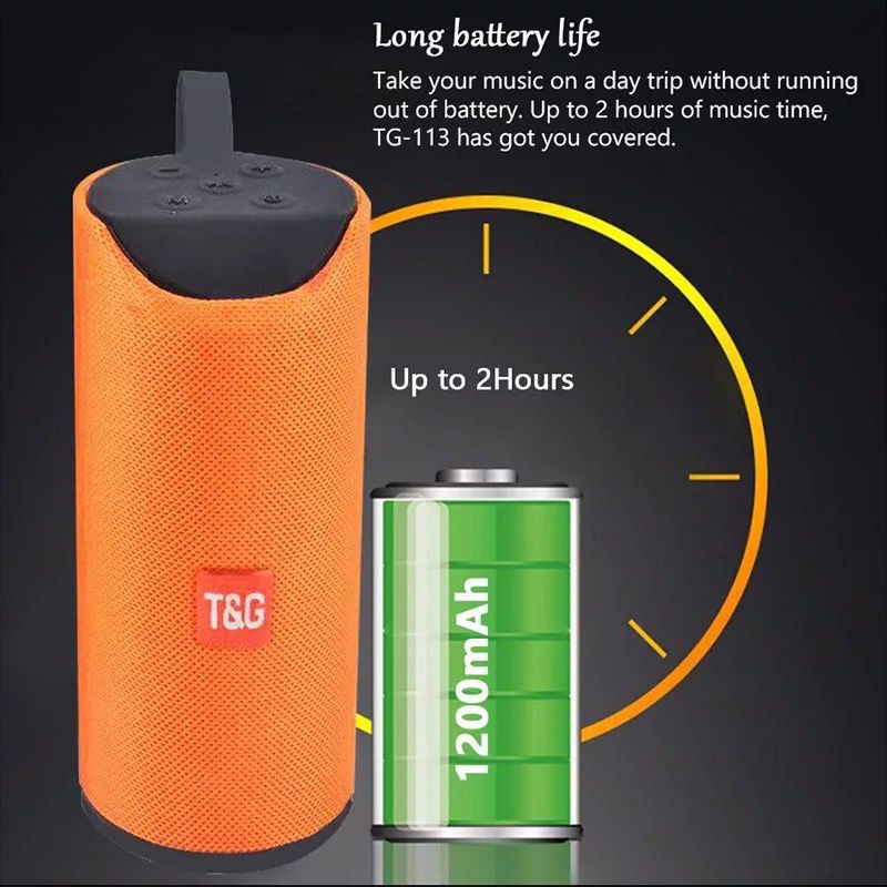 ลำโพงบลูทูธ TG TG113 Super Bass Wireless Bluetooth Speaker (เสียงดี กา ...