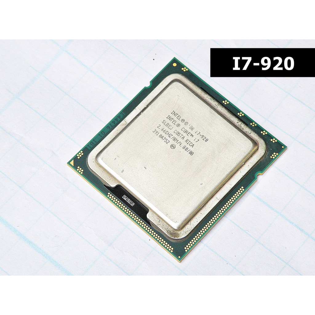 ซีพียู Intel Core i7-920 SLBCH/SLBEJ 2.66 GHz Quad-Core L3 8M LGA1366 I7 920 CPU - apichai.m ...