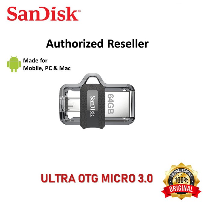 Ultra 130-150MBs Dual Drive MICRO 3.0 OTG USB Flash Drive - ls_q70hpj3 ...