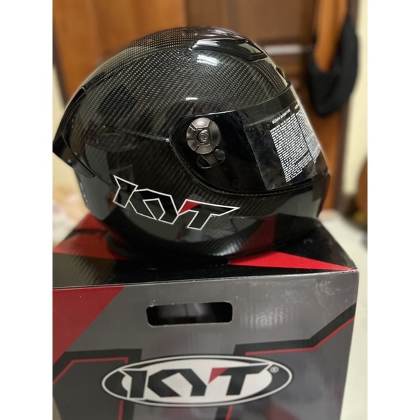 -Sold Out- ส่งต่อ หมวกกันน็อค KYT KR-1 Pure Carbon ของแท้ พร้อมกล่อง (รวมส่ง) - nifty.sis - ThaiPick