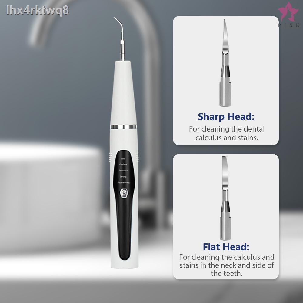 IIK-Electric Dental Calculus Remover Tooth Cleaner Tartar Remover USB ...