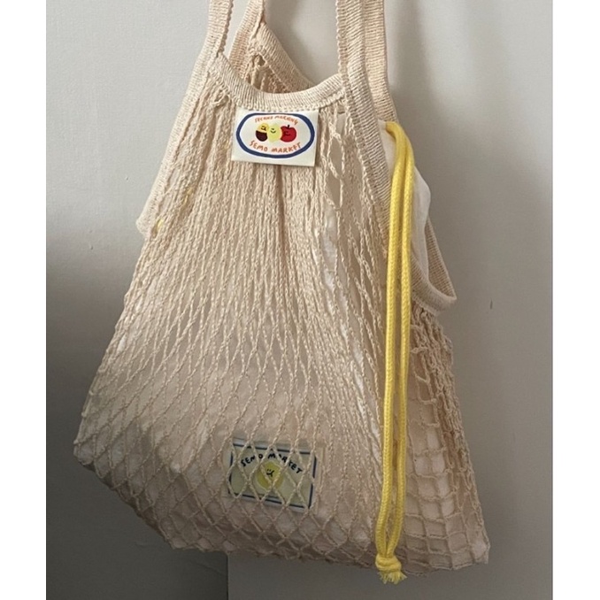 พร้อมส่ง second morning Semo Market net bag - bestsundaybrunch - ThaiPick