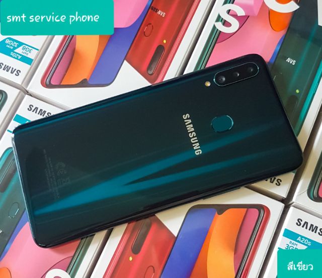 SAMSUNG galaxy A20s (ประกันศุนย์ 1ปี)เเถมหูฟังเคสใสฟิล์มกระจก - smtram2 ...
