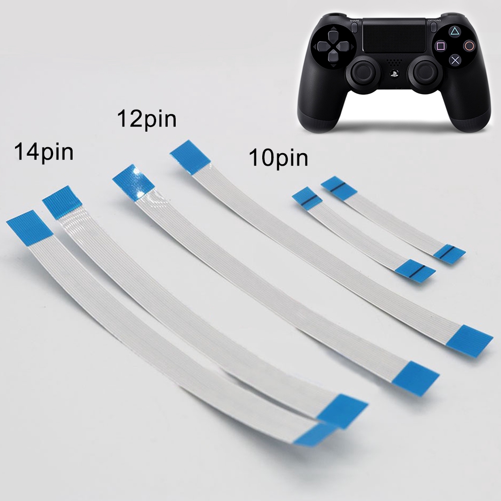 6 ชิ้นล็อตอุปกรณ์สายเคเบิ้ลสําหรับ sony ps 4 controller 10 pin 12 14 ...