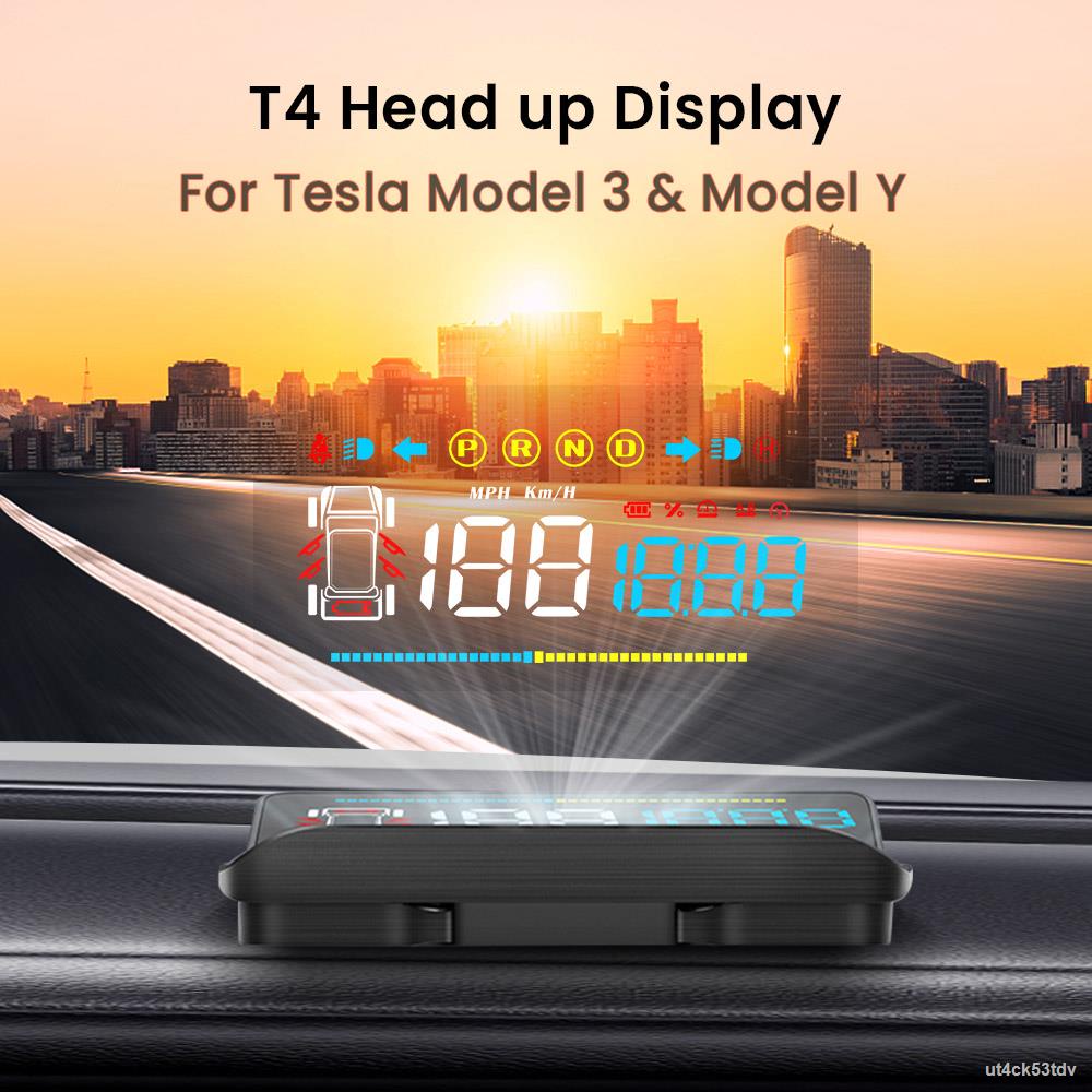 T4 Hud Head Up Display For Tesla Model 3 Model Y Head Up Display ...