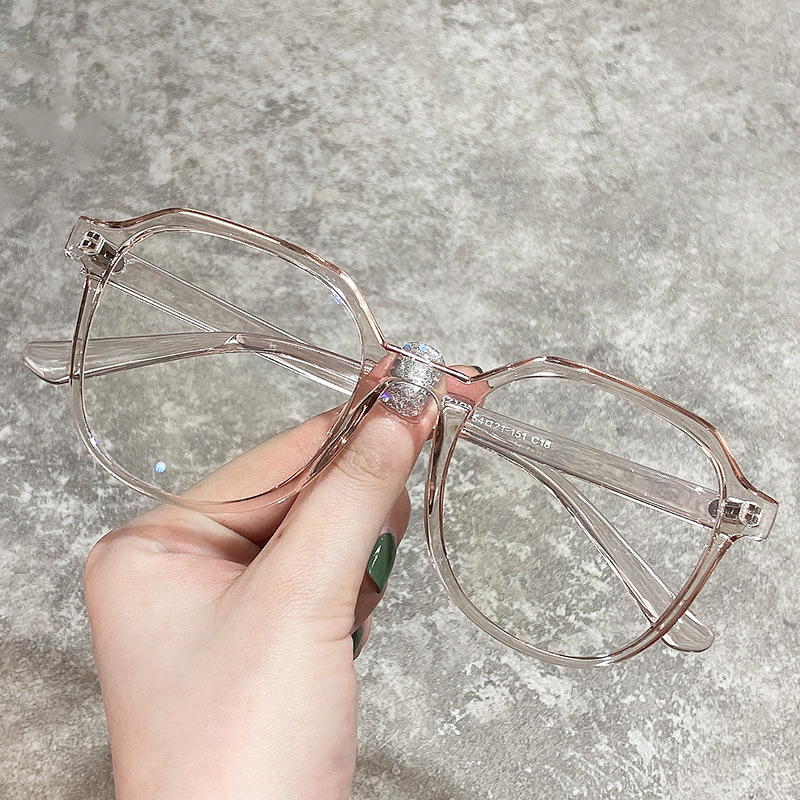 2020 แว่นตาธรรมดาแนวโน้มกรอบแว่นตาใหม่TR90 กระจกแบนชายและหญิงสากลสามารถติดตั้งกับสายตาสั้น - cea ...