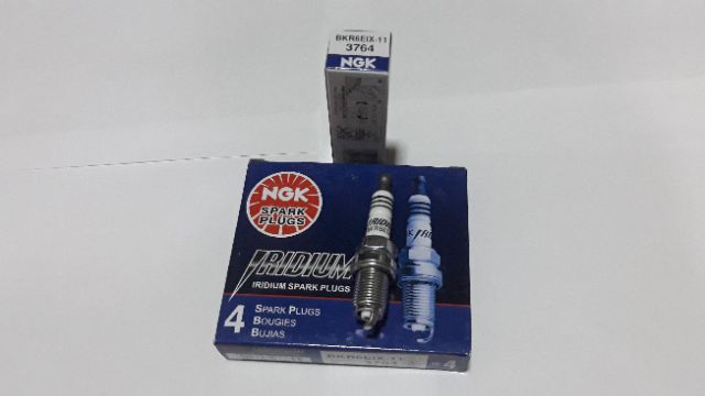 NGK BKR6EIX-11 3764 Iridium Power Spark Plug(4หัว) Made in Japan ...