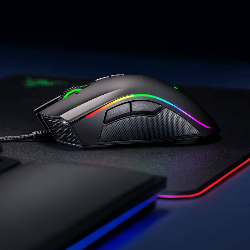 เมาส์แบบมีสาย เมาส์เกมมิ้ง Gaming Mouse Razer Lei Snake Manba Cension ...