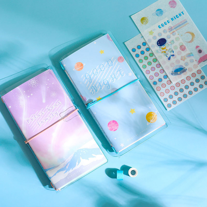 Z0049 hand account book set Net Red Girl heart cute student hand ...