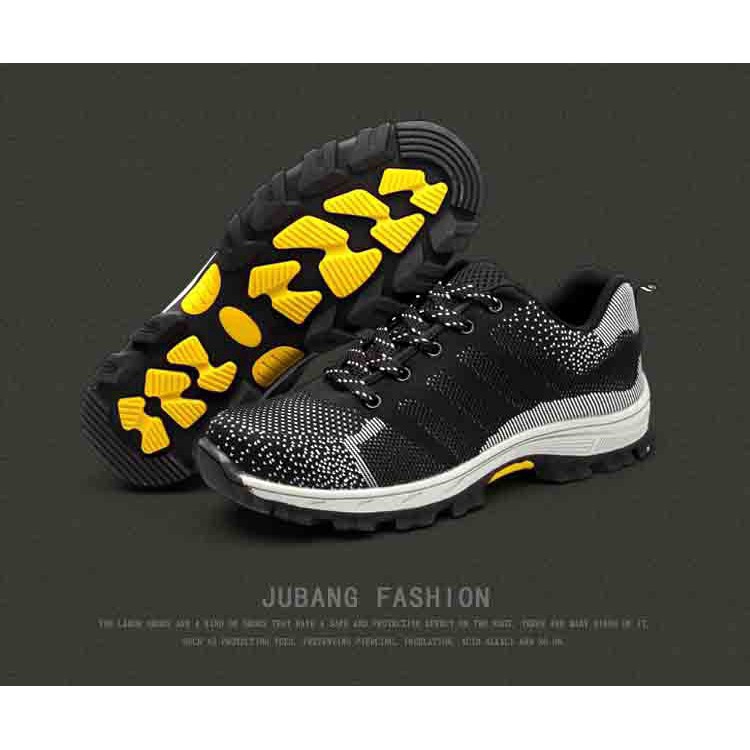 Safety shoes รองเท้าเซฟตี้ผ้าใบ หัวเหล็ก ระบายอากาศดี พื้นยางกันลื่น ...