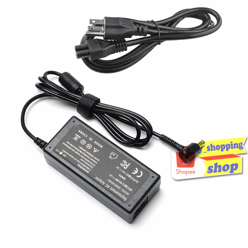 Sam sung/LG monitor Adapter 14V/3A (6.5 x 4.4mm) หัวเข็ม * | Shopee ...
