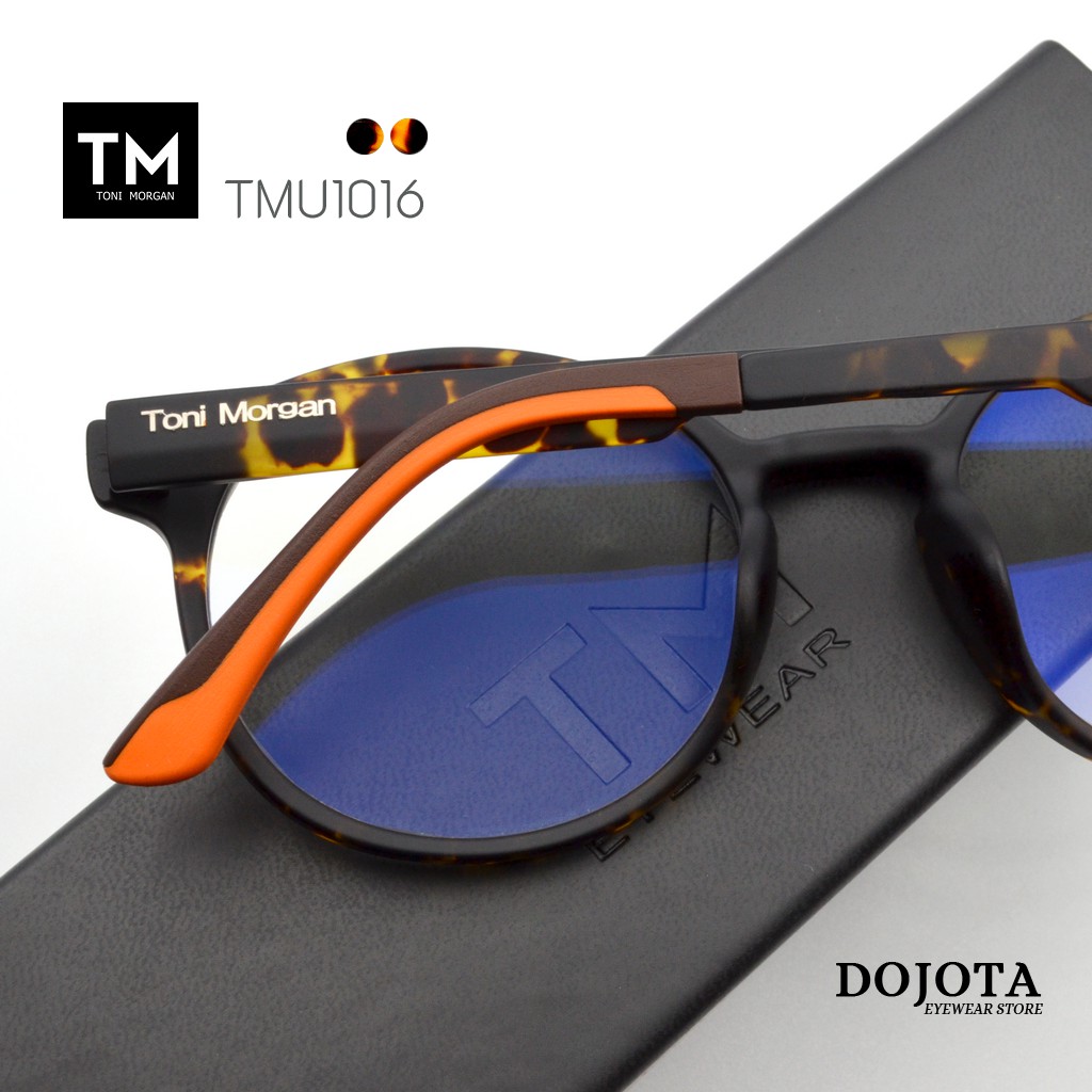 กรอบแว่นตาทรงหยดน้ำ Toni Morgan รุ่น TMU1016 - สีกระ Made in Korea ...