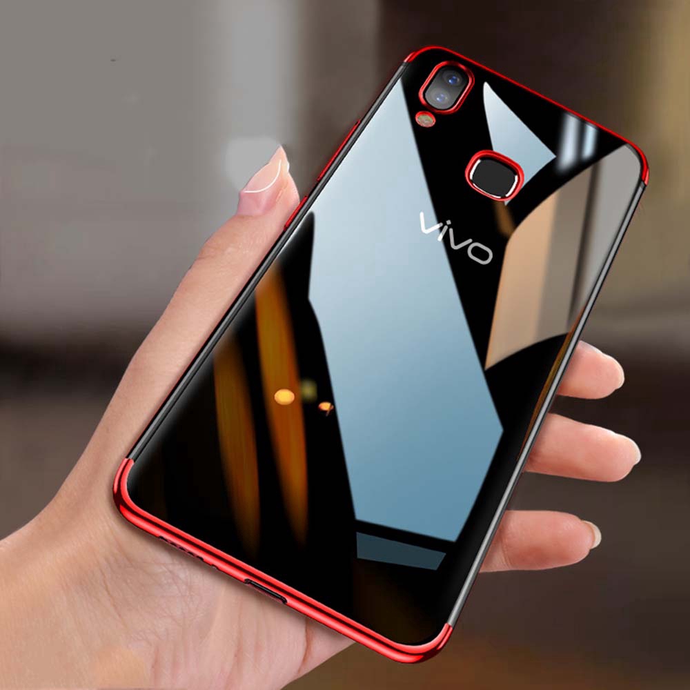 Vivo Z5x Z3 Z3x Z6 Z5 Z1 Nex 3 S A โพ้น บาง ชัดเจน อ่อน Silicone การตอก TPU โปร่งใส กันกระแทก เค ...