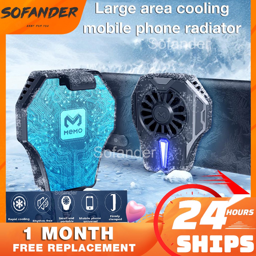 【Ready Stock】MEMO Mobile Phone Radiator Portable Gaming Water-cooled ...