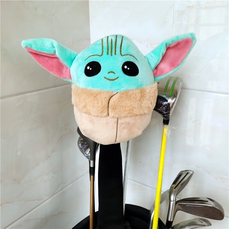 สนามกอล์ฟ：CARTOON ELF golf driver headcover Animal golf club 460cc wood ...