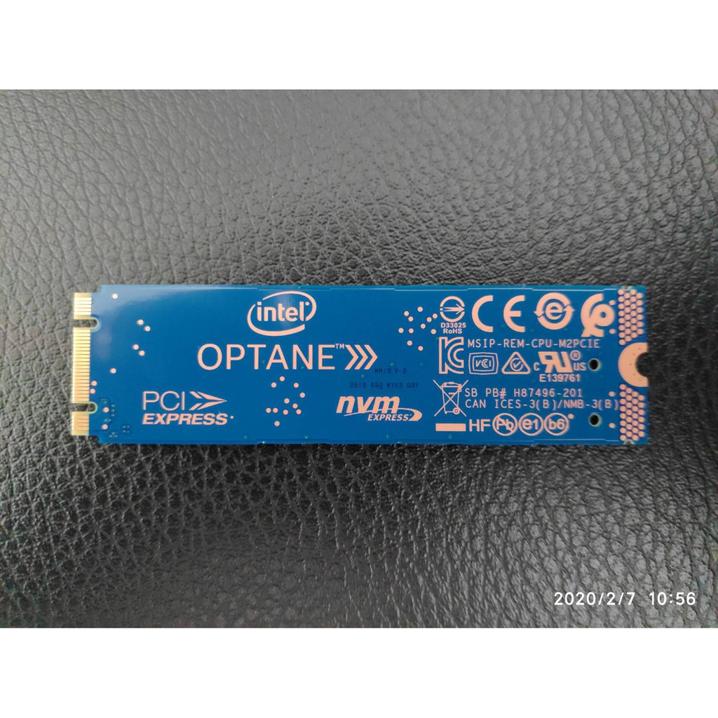 INTEL OPTANE MEMORY 16 GB SSD (เอสเอสดี) SERIRES PCIe/NVMe M.2 2280 ...