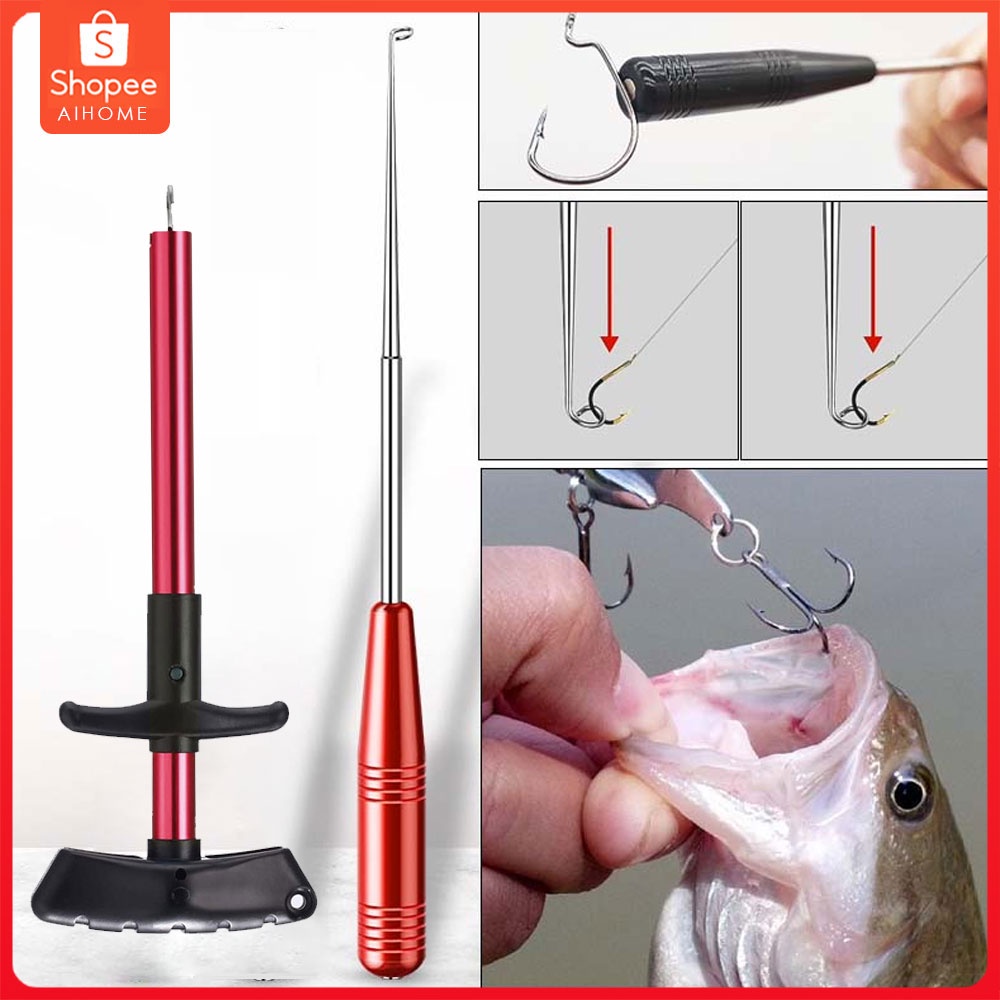 (ของแท้100)ดวงเบ็ด Stainless Fishing Hook Extractor Detacher Rapid ...