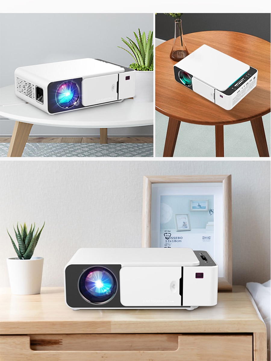 VIVICINE Newest V20 Mini LED Video Projector,HDMI USB LCD Light Cheap ...