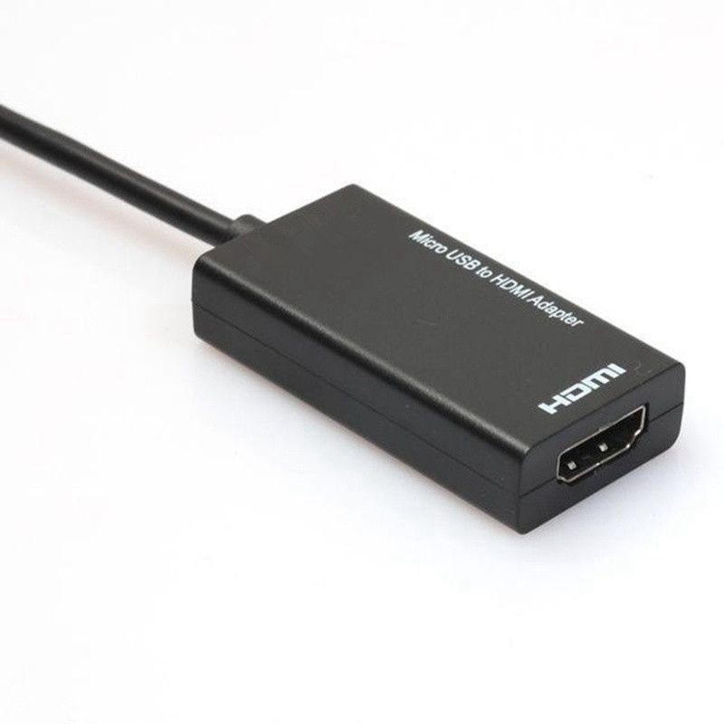Micro-USB To HDMI Adapter For TV Monitor 1080P HD Audio Cable And HDMI ...