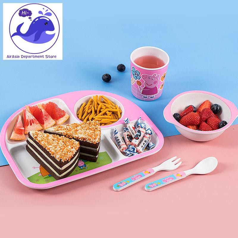 เครื่องใช้บนโต๊ะอาหารสำหรับเด็กชุดเครื่องใช้บนโต๊ะอาหารเด็กการ์ตูน ...