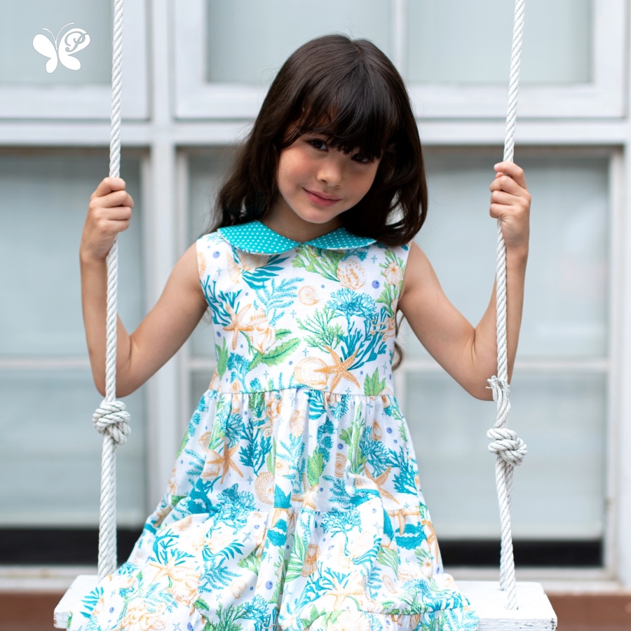 Papillon Girl Summer Dress เดรส แฟชั่นเด็กผู้หญิง - papillonfamily ...