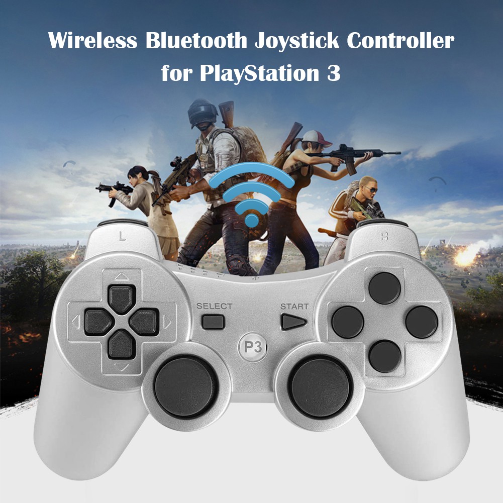 เกมแพด:For layStation 3 Bluetooth gamead dual vibration wireless game ...