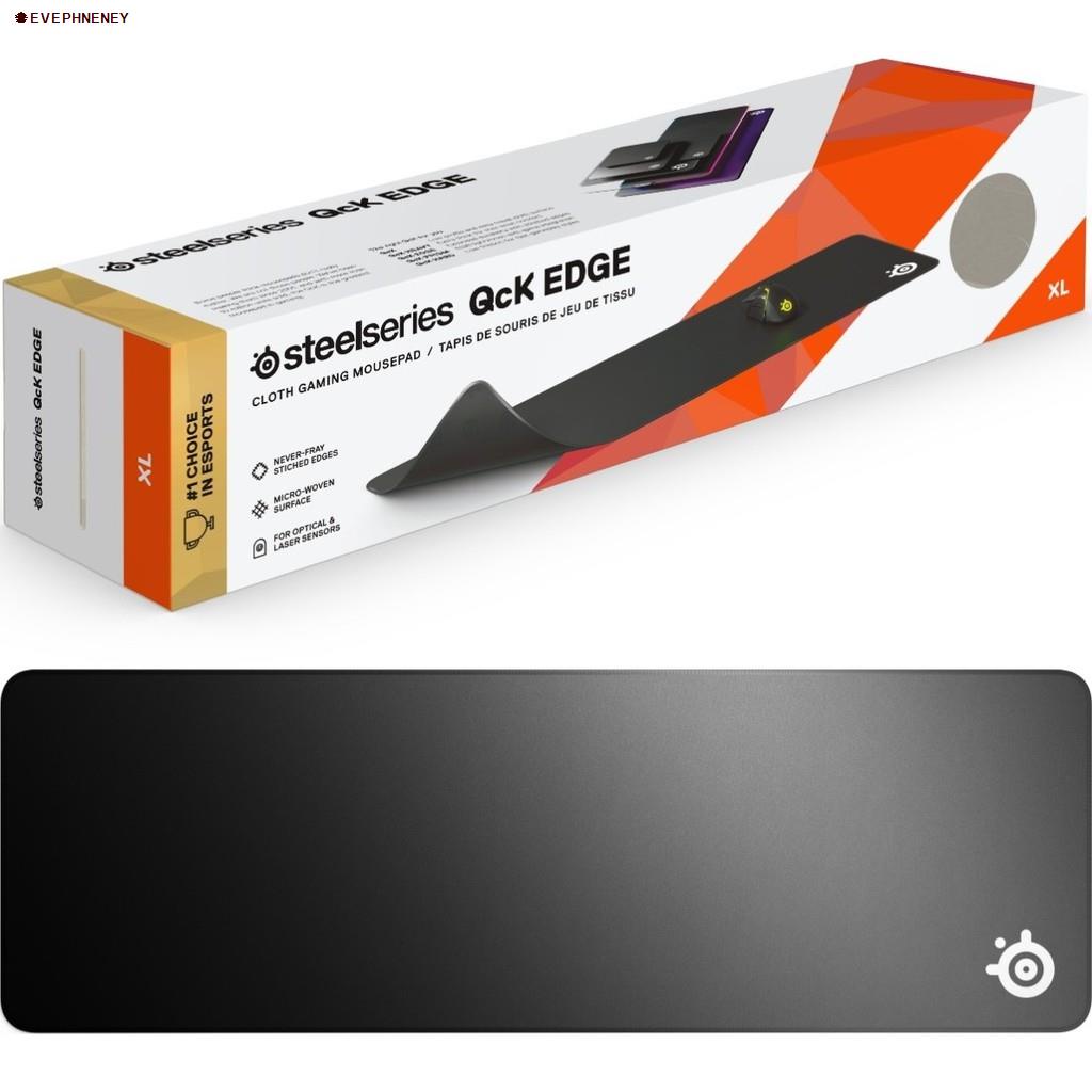 EVEPHNENEYSteelSeries แผ่นรองเมาส์ เกมมิ่ง RGB รุ่น QcK Edge Size XL ...