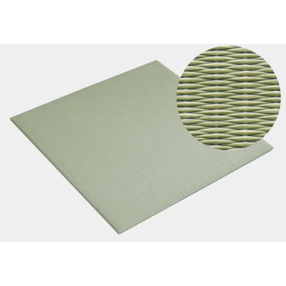 Tatami Storage Box ตั่งทาทามิแบบเปิดบน Natural Wood + Green ขนาด ...