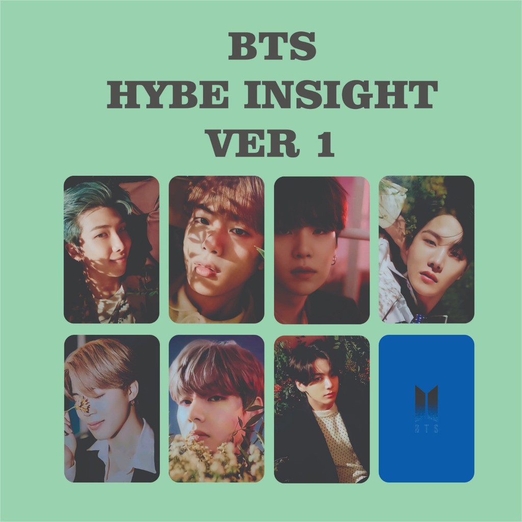 โฟโต้การ์ด Bts Hybe Insight สําหรับติดรูปภาพ - diahragilsa.th - ThaiPick